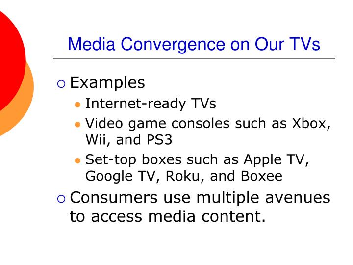PPT - The Internet, Digital Media, and Media Convergence PowerPoint ...