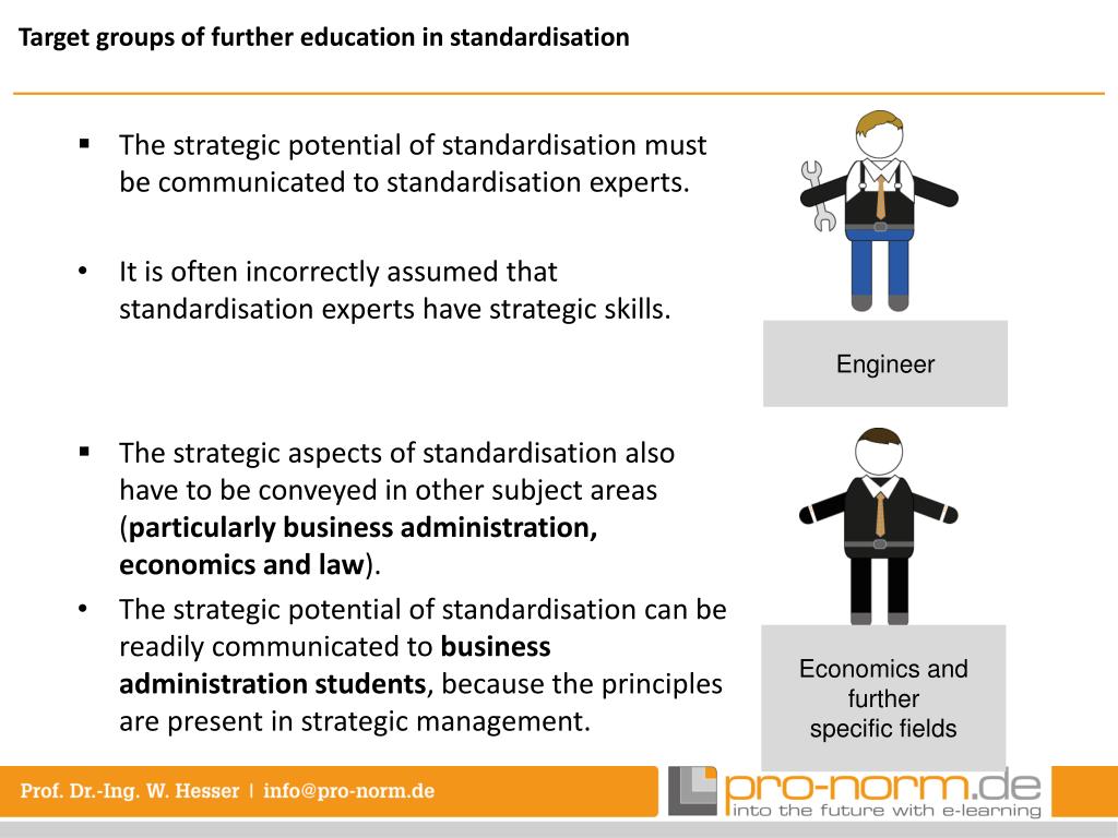 PPT - Transforming Education and Training in Standardisation: Insights ...