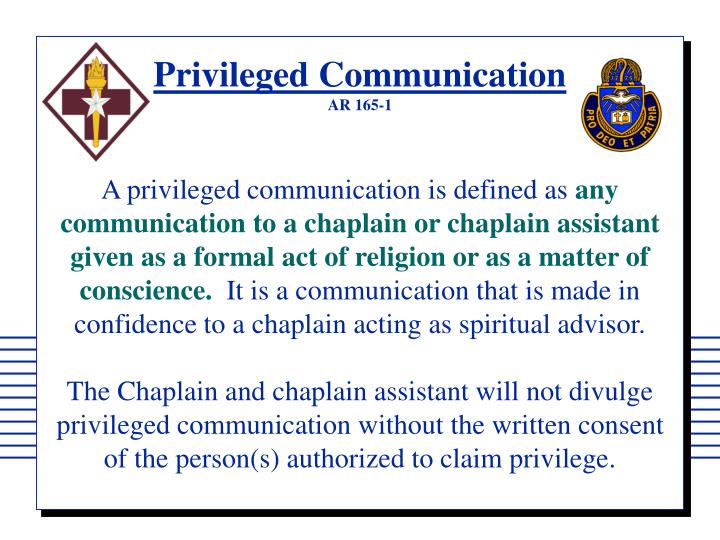PPT - ROLE OF THE CHAPLAIN PowerPoint Presentation - ID:7057894