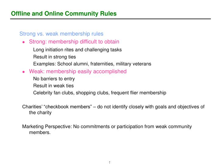 PPT - Online Communities PowerPoint Presentation - ID:7058746