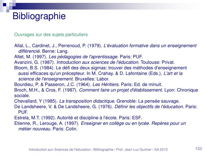 PPT - Bibliographie PowerPoint Presentation - ID:7059227