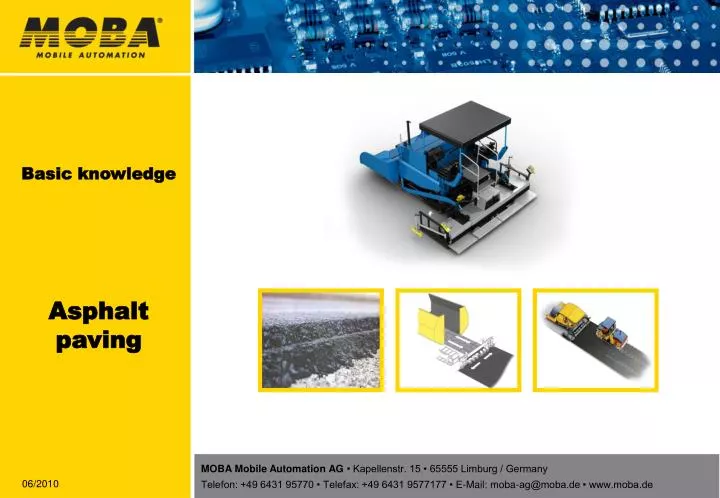 PPT - Basic knowledge Asphalt paving PowerPoint Presentation, free ...