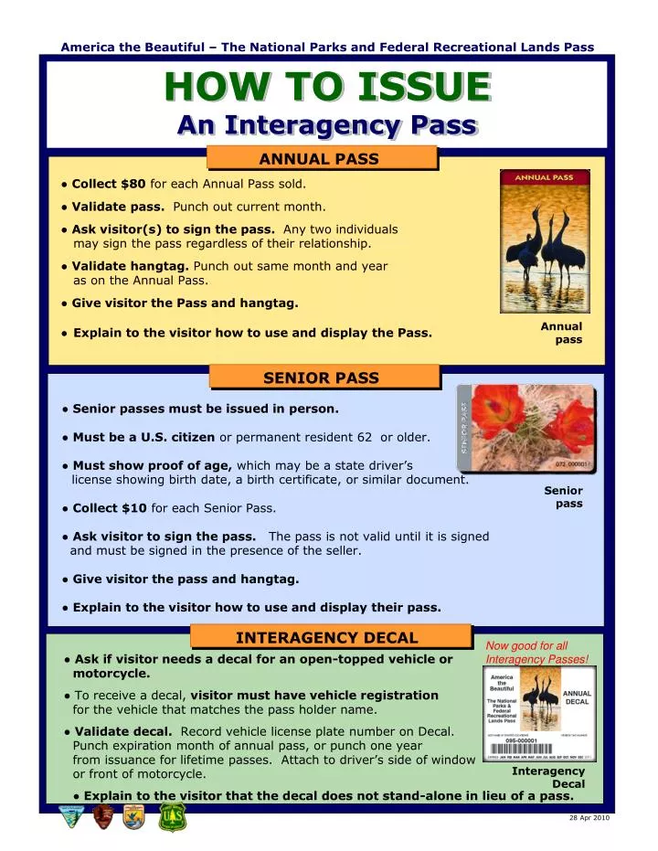 PPT - HOW TO ISSUE An Interagency Pass PowerPoint Presentation, free ...