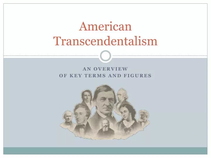 PPT - American Transcendentalism PowerPoint Presentation, free download ...