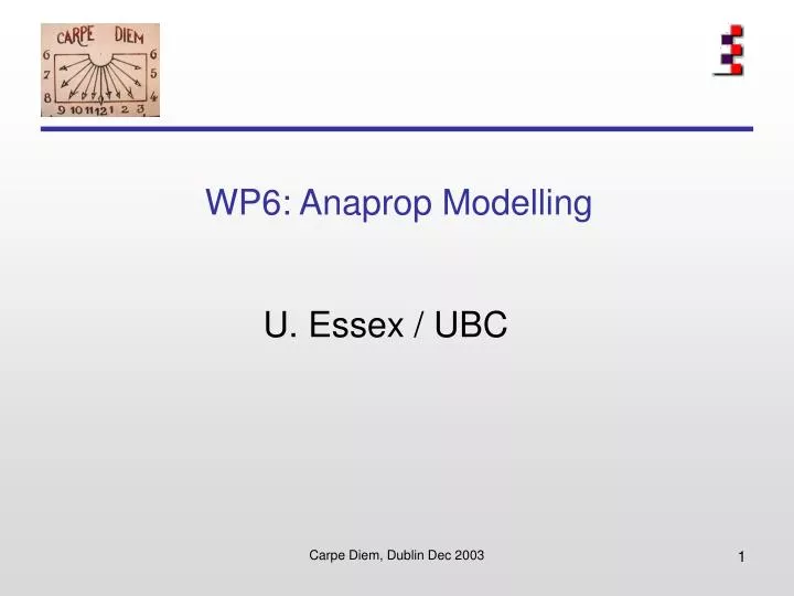 PPT - WP6: Anaprop Modelling PowerPoint Presentation, free download ...