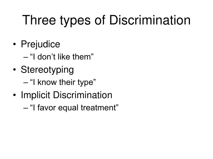PPT - Psychology of Discrimination PowerPoint Presentation - ID:7064940
