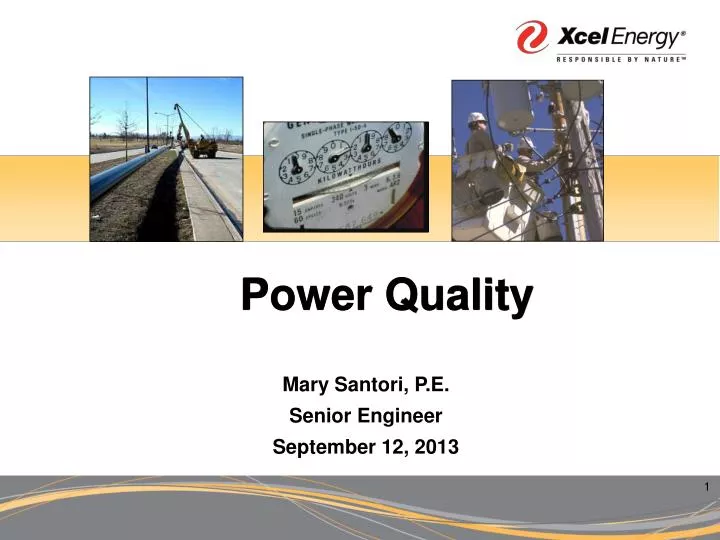 PPT - Power Quality PowerPoint Presentation, free download - ID:7066275