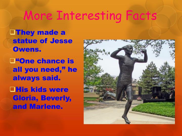 PPT - Jesse Owens PowerPoint Presentation - ID:7067822