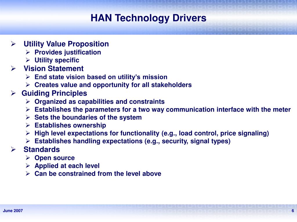 PPT - Development of California IOU HAN Vision Statement for Enhanced ...