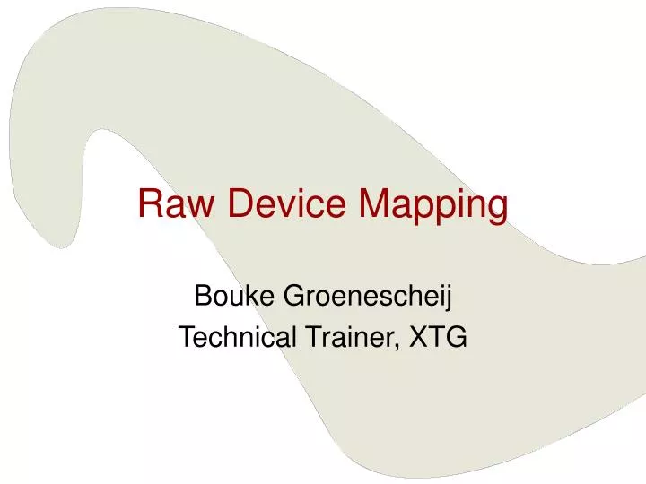PPT - Raw Device Mapping PowerPoint Presentation, free download - ID ...