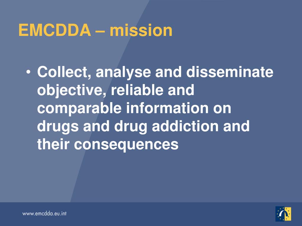 PPT - European Monitoring Centre f or Drugs and Drug Addiction ...