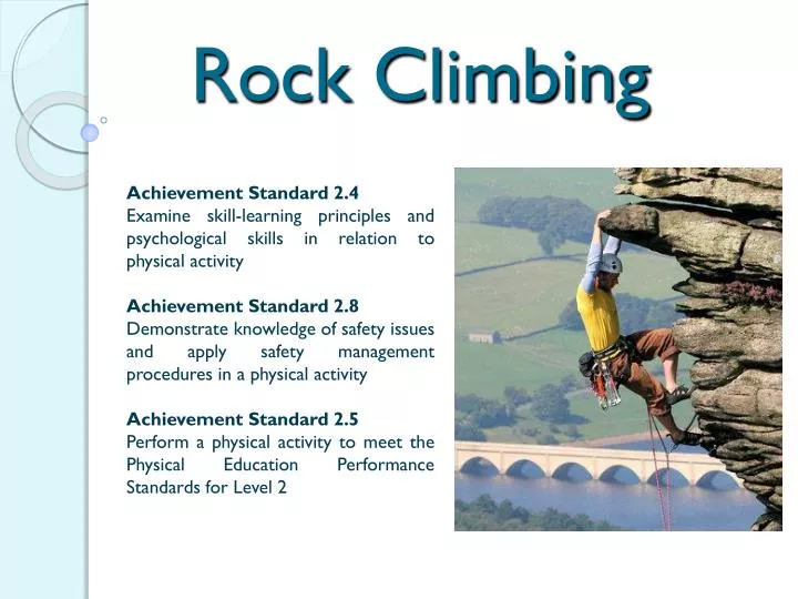PPT - Rock Climbing PowerPoint Presentation, free download - ID:7070178