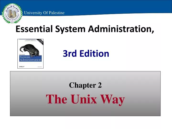 PPT - Essential System Administration, 3rd Edition PowerPoint ...