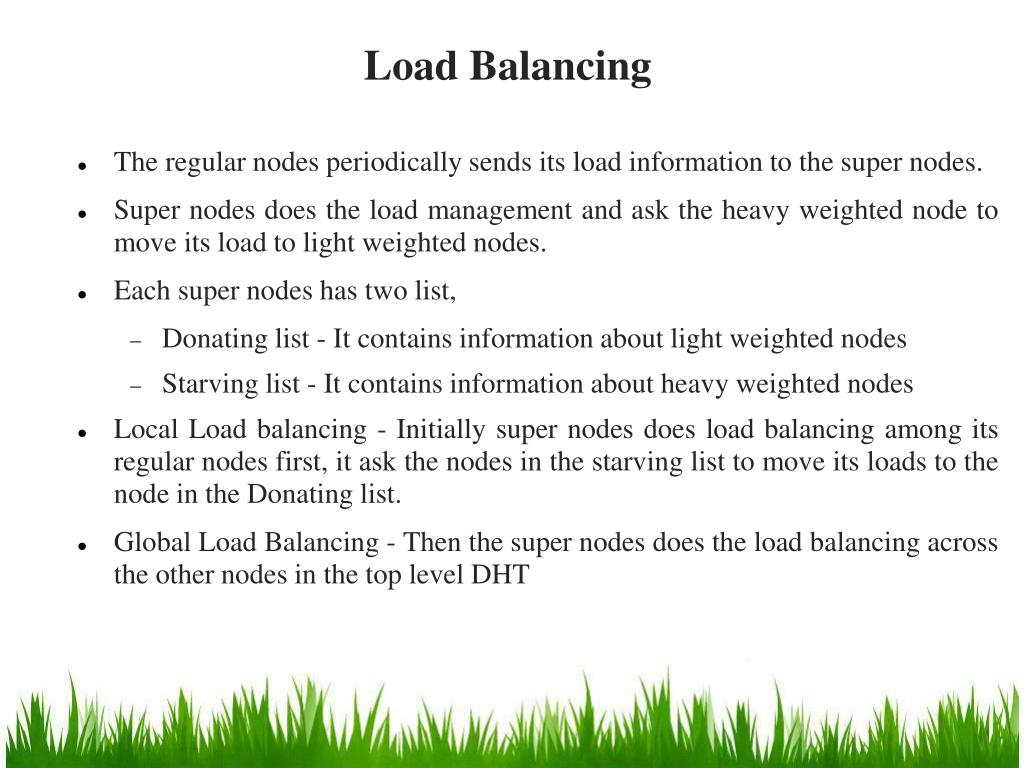Ppt Implementing Dht Based Load Balancing Solution For Hadoop Distributed File System