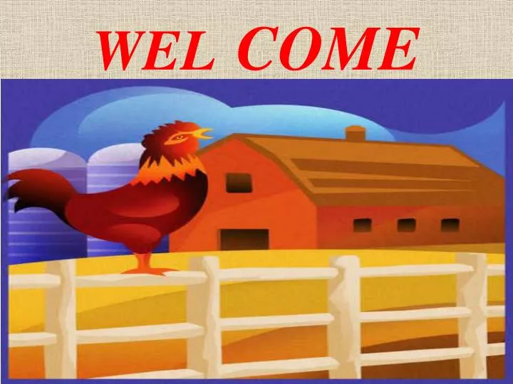 PPT - WEL COME PowerPoint Presentation, free download - ID:7074207