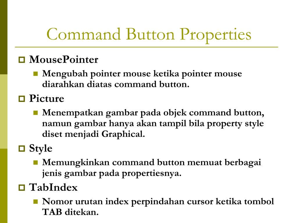 Ppt Object Form Label Textbox And Command Button Powerpoint Presentation Id7074831