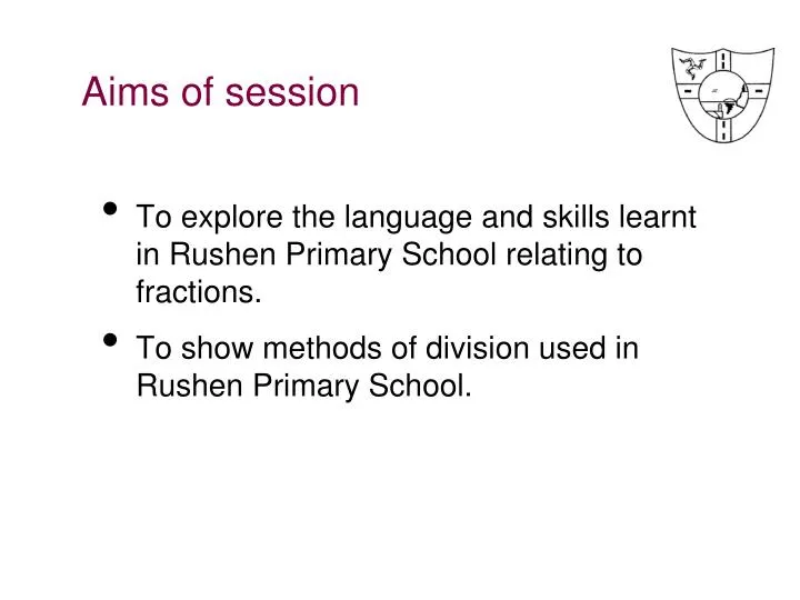 PPT - Aims of session PowerPoint Presentation, free download - ID:7075932