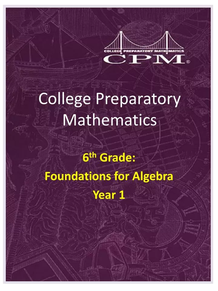 PPT - College Preparatory Mathematics PowerPoint Presentation, free ...