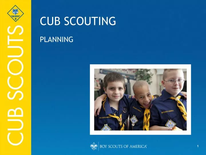 PPT - CUB SCOUTING PowerPoint Presentation, free download - ID:7076447