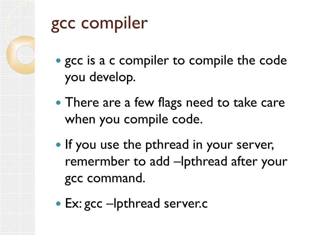 PPT Vim Editor And Unix Command Gcc Compiler PowerPoint Presentation