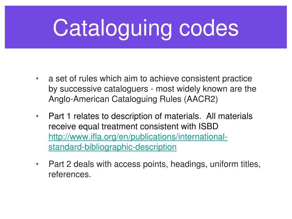 PPT - Guide to Cataloging: An Essential Handbook for Librarians ...