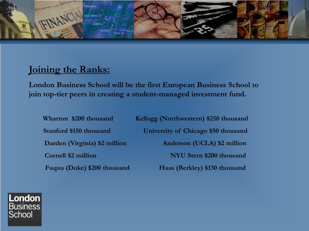 PPT - London Business School: Academic Prestige: Forbes ranks LBS MBA ...