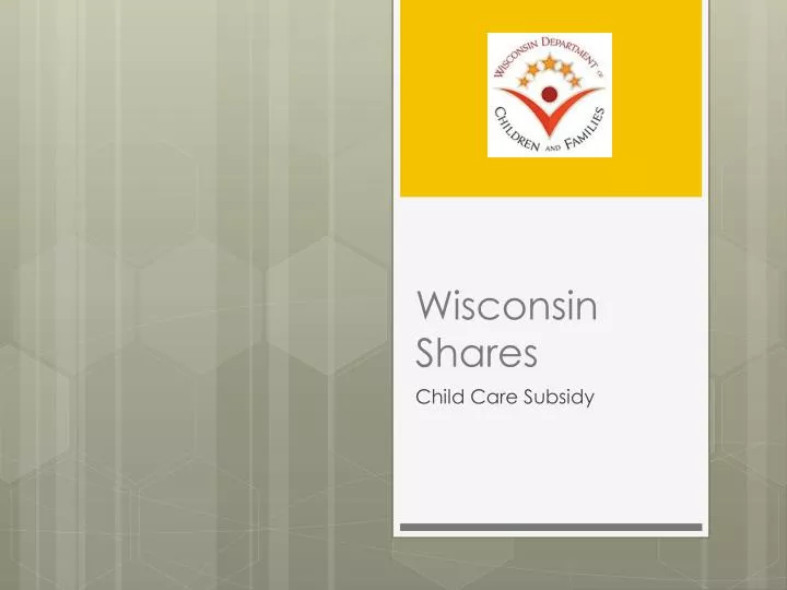 PPT - Wisconsin Shares PowerPoint Presentation, free download - ID:7078141