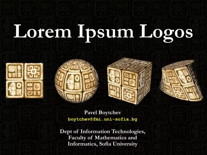 PPT - Lorem Ipsum Logos PowerPoint Presentation, free download - ID:7079026