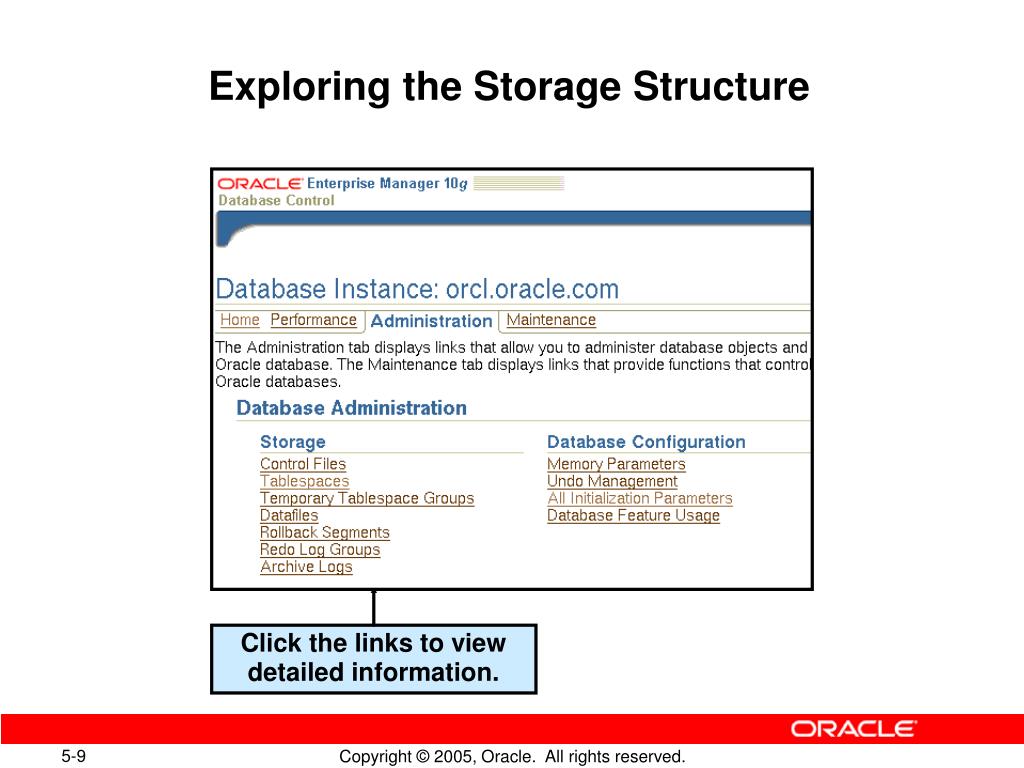 PPT - Managing Database Storage Structures PowerPoint Presentation ... PPT - Managing Database Storage Structures PowerPoint Presentation ...