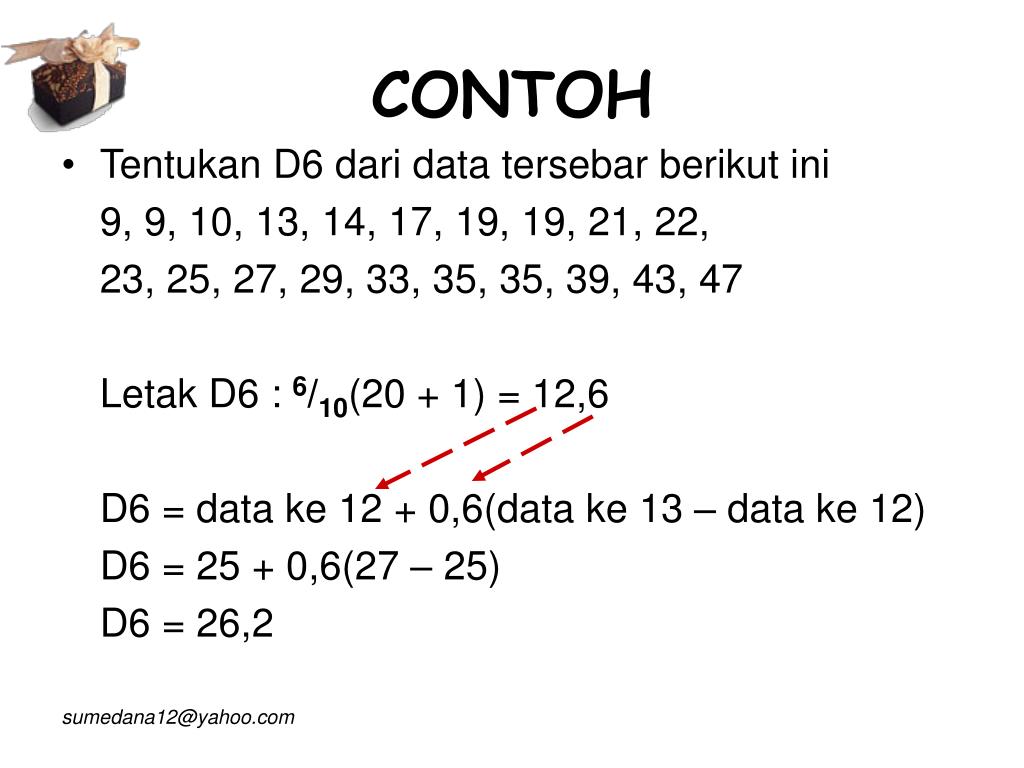 PPT - UKURAN LOKASI DAN DISPERSI PowerPoint Presentation, free download ...