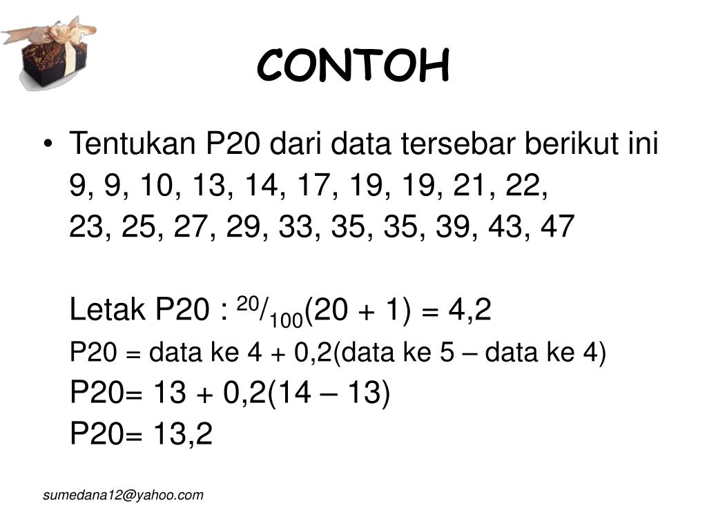PPT - UKURAN LOKASI DAN DISPERSI PowerPoint Presentation, free download ...