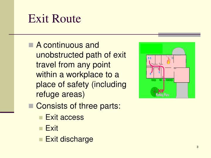 PPT - Exit Routes, Emergency Action Plans, Fire Prevention Plans, and ...