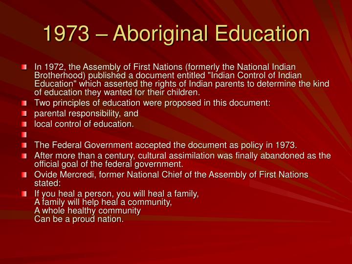 PPT - Canadian Aboriginal Issues PowerPoint Presentation - ID:7082985