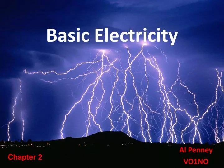 PPT - Basic Electricity PowerPoint Presentation, free download - ID:7083675