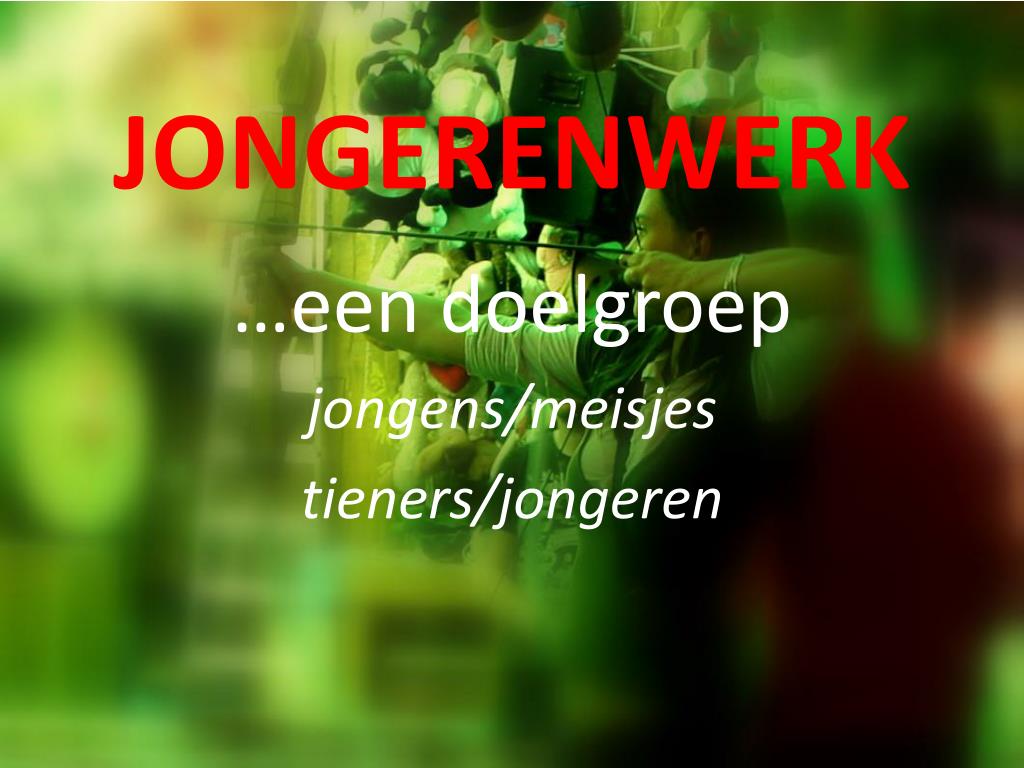 PPT - regulier JONGERENWERK PowerPoint Presentation, free download - ID ...