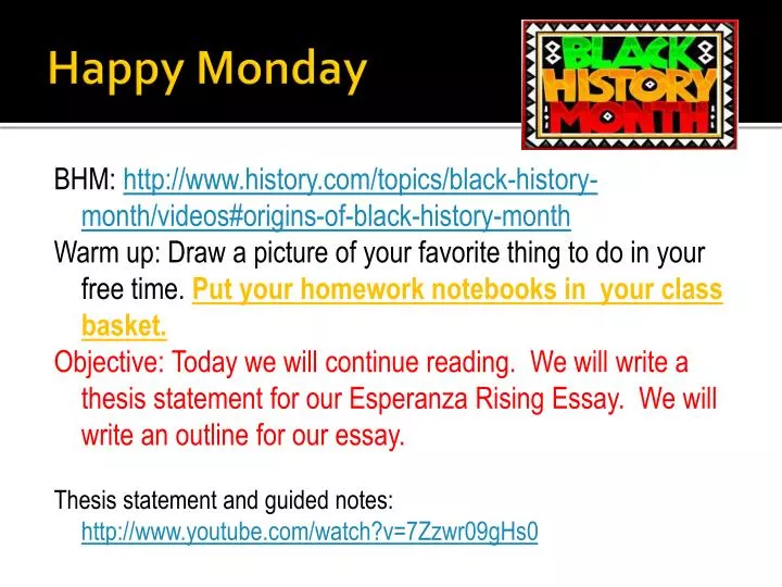 PPT - Happy Monday PowerPoint Presentation, free download - ID:7084672