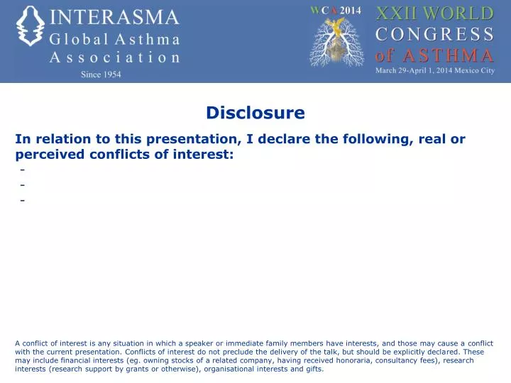 PPT - Disclosure PowerPoint Presentation, free download - ID:7085019