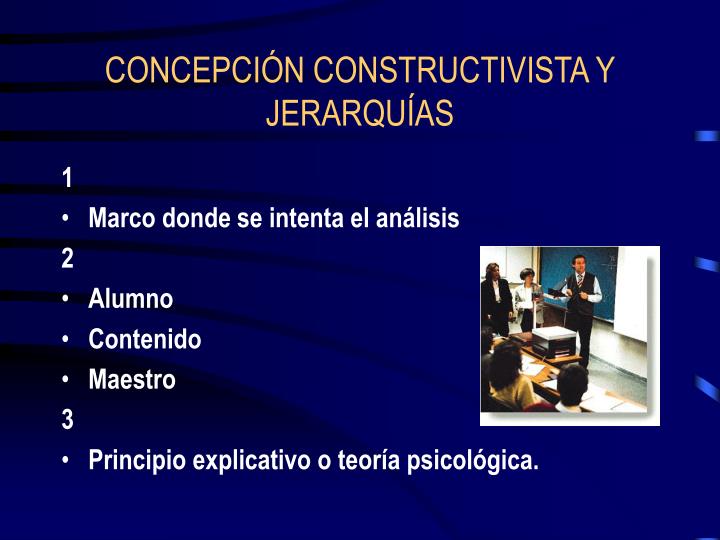 PPT - CONSTRUCTIVISMO Y EDUCACION ESCOLAR PowerPoint Presentation - ID ...
