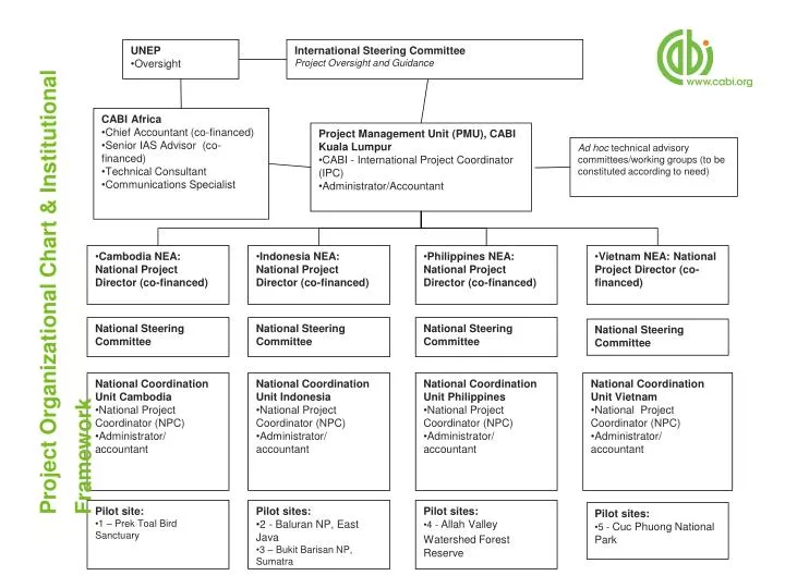 PPT - Project Organizational Chart & Institutional Framework PowerPoint ...