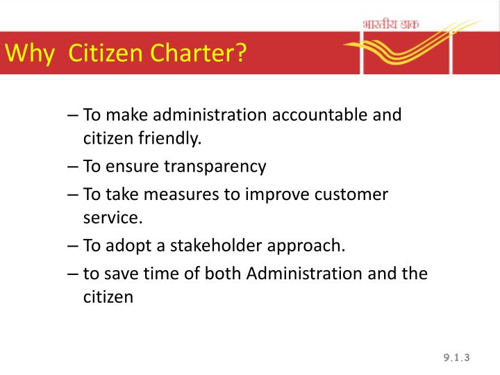 PPT - CITIZEN CHARTER PowerPoint Presentation - ID:7086353