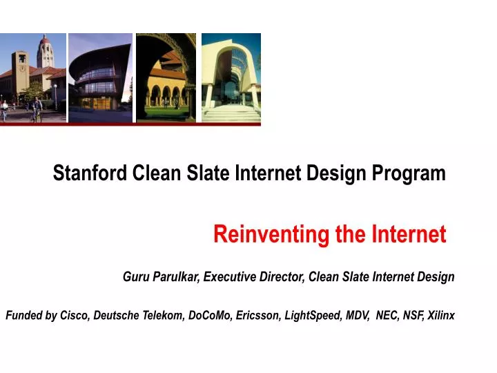 PPT - Stanford Clean Slate Internet Design Program PowerPoint ...