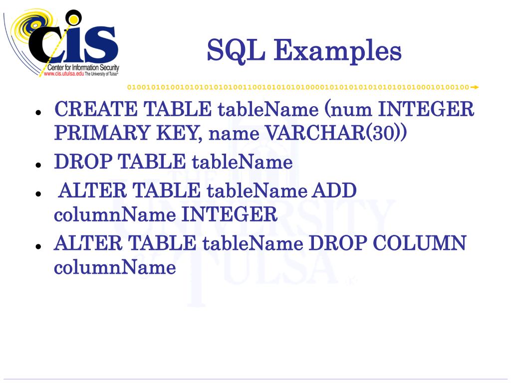 Ppt Sql Injection Attacks John Sweetnam Powerpoint Presentation Free