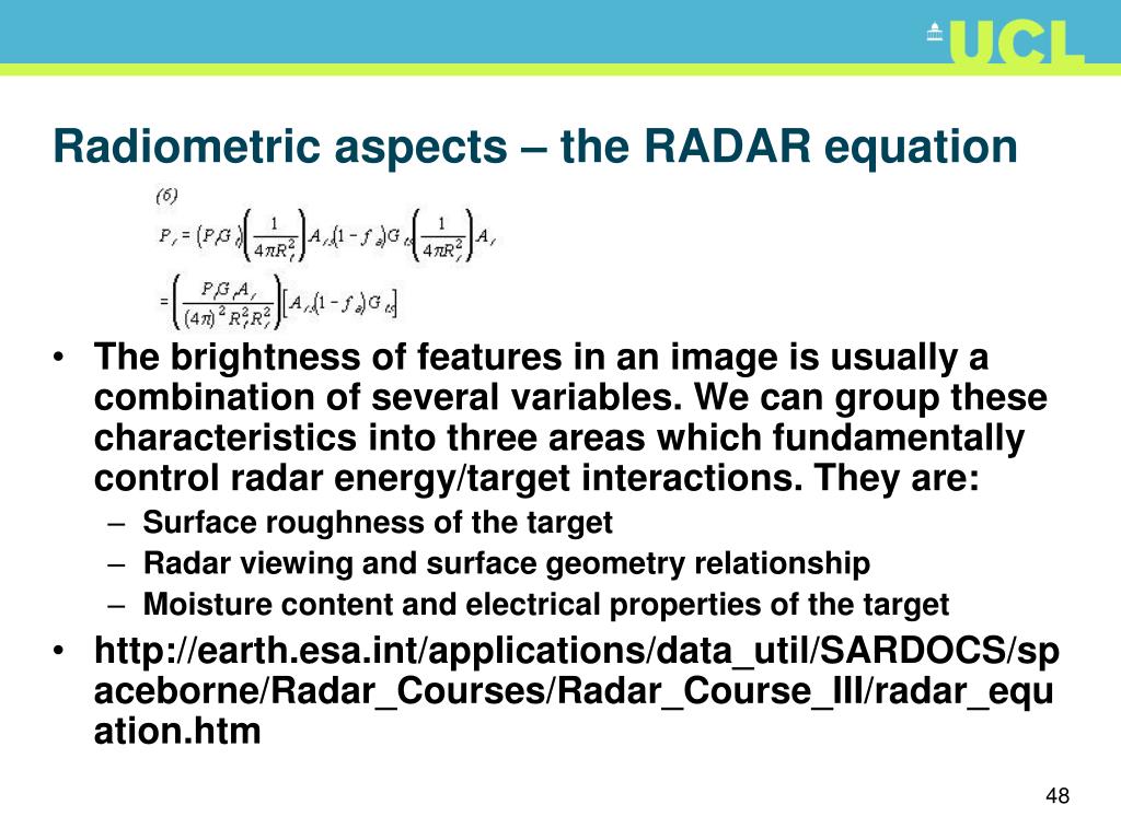 PPT - 2009-10 CEGEG046 / GEOG3051 Principles & Practice of Remote ...