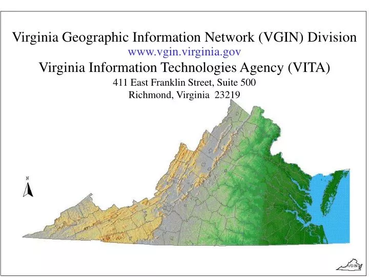 PPT - Virginia Geographic Information Network (VGIN) Division vgin ...