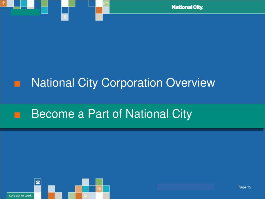 PPT - National City Bank Opportunities | Unlimited PowerPoint ...