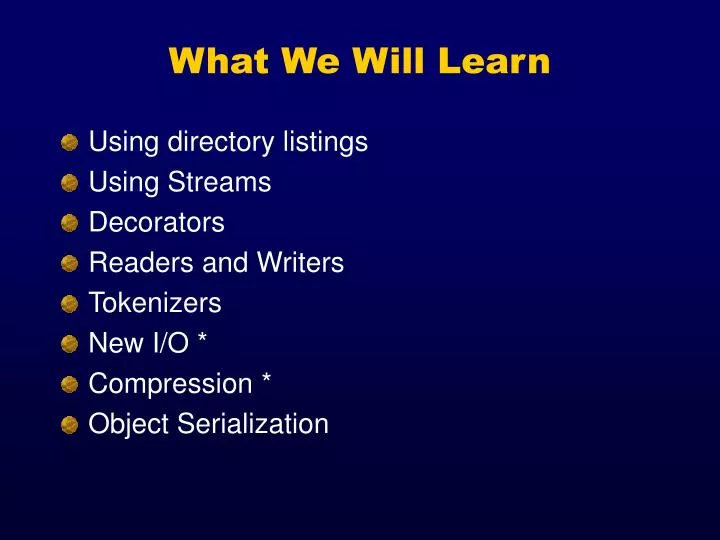 PPT - What We Will Learn PowerPoint Presentation, free download - ID ...