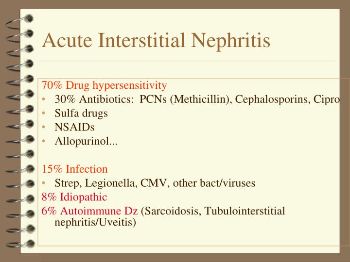 PPT - Tubulointristitial Nephritis PowerPoint Presentation - ID:7087943