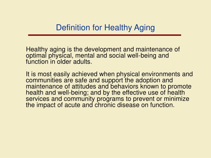 PPT - CDC Prevention Research Center Program Healthy Aging Research ...