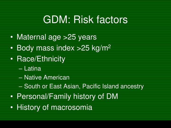 PPT - Diabetes in Pregnancy PowerPoint Presentation - ID:7089407