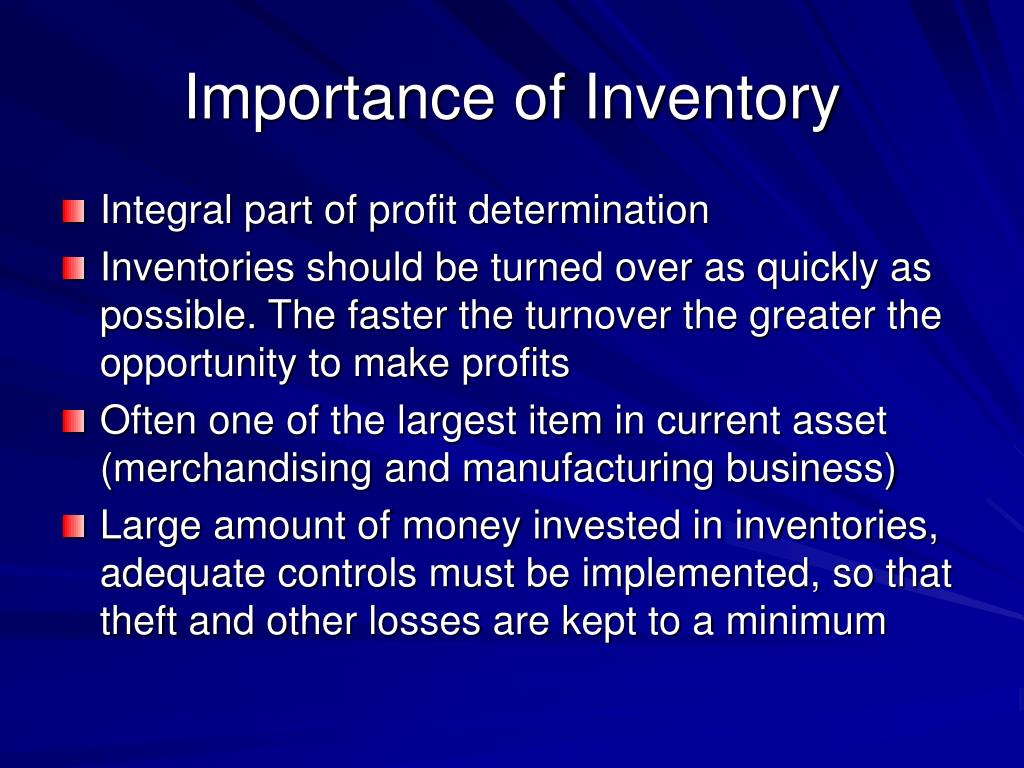 Ppt Accounting For Inventory Powerpoint Presentation Free Download